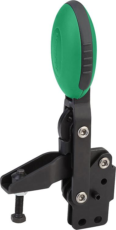 norelem - Dispositivos de sujeción rápida verticales con pie vertical y ...