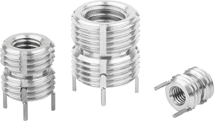 norelem - Insertos roscados rosca interior autobloqueante